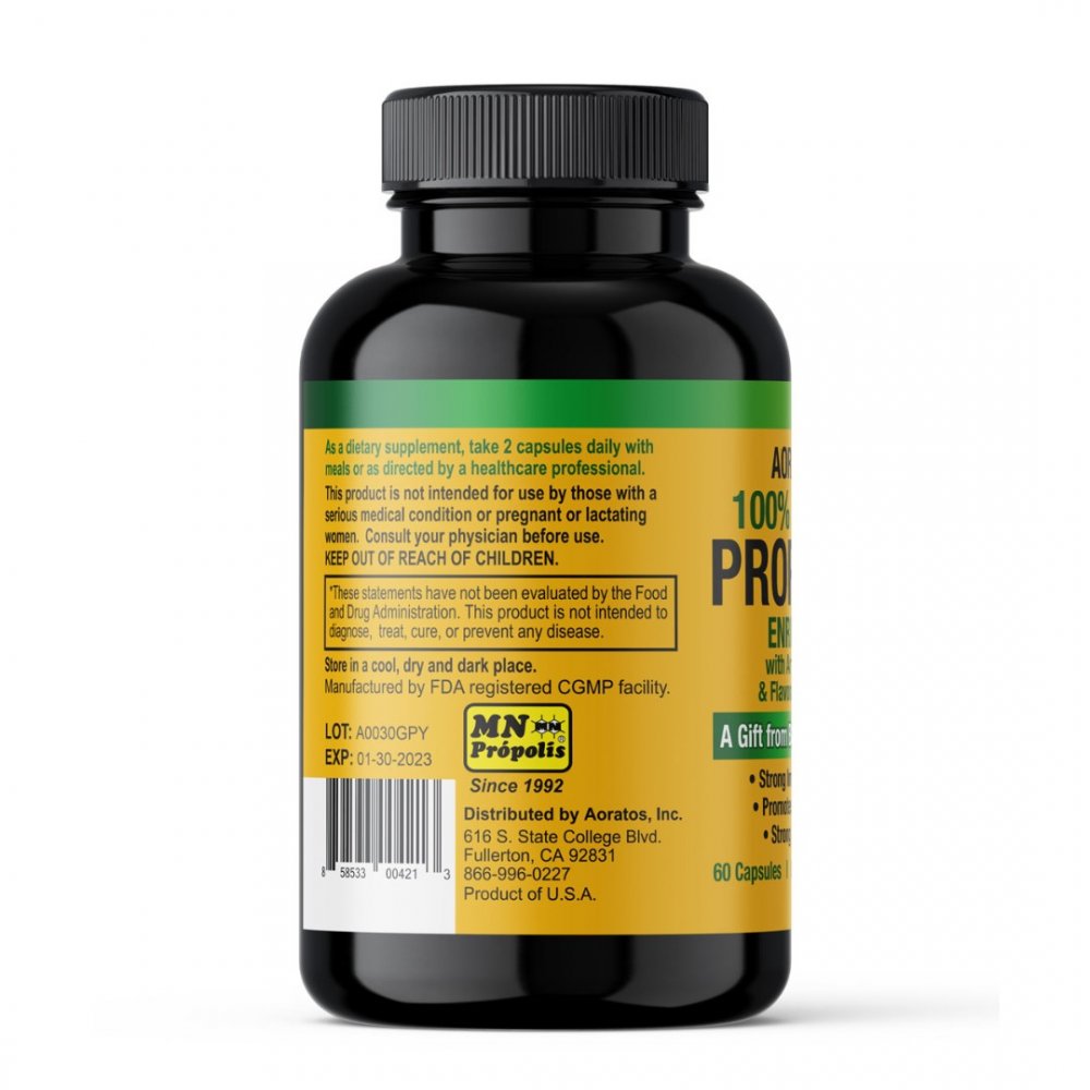 Green Propolis 60 Capsules