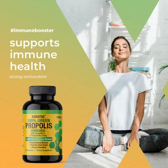 Green Propolis 60 Capsules